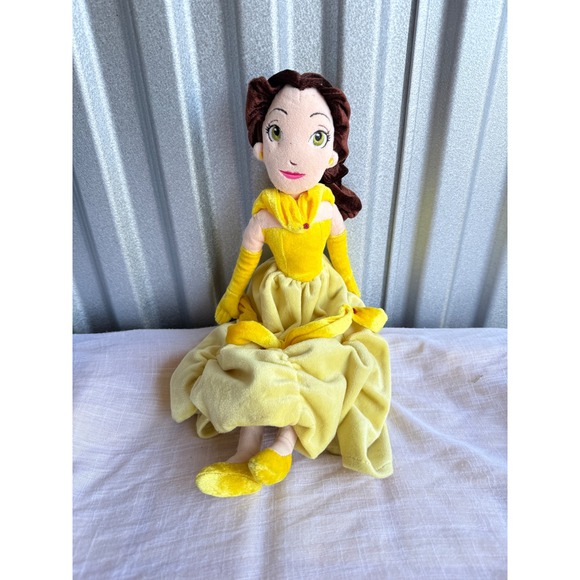 Disney | Toys | Disney Belle Plush Doll Beauty And The Beast Stuffed ...